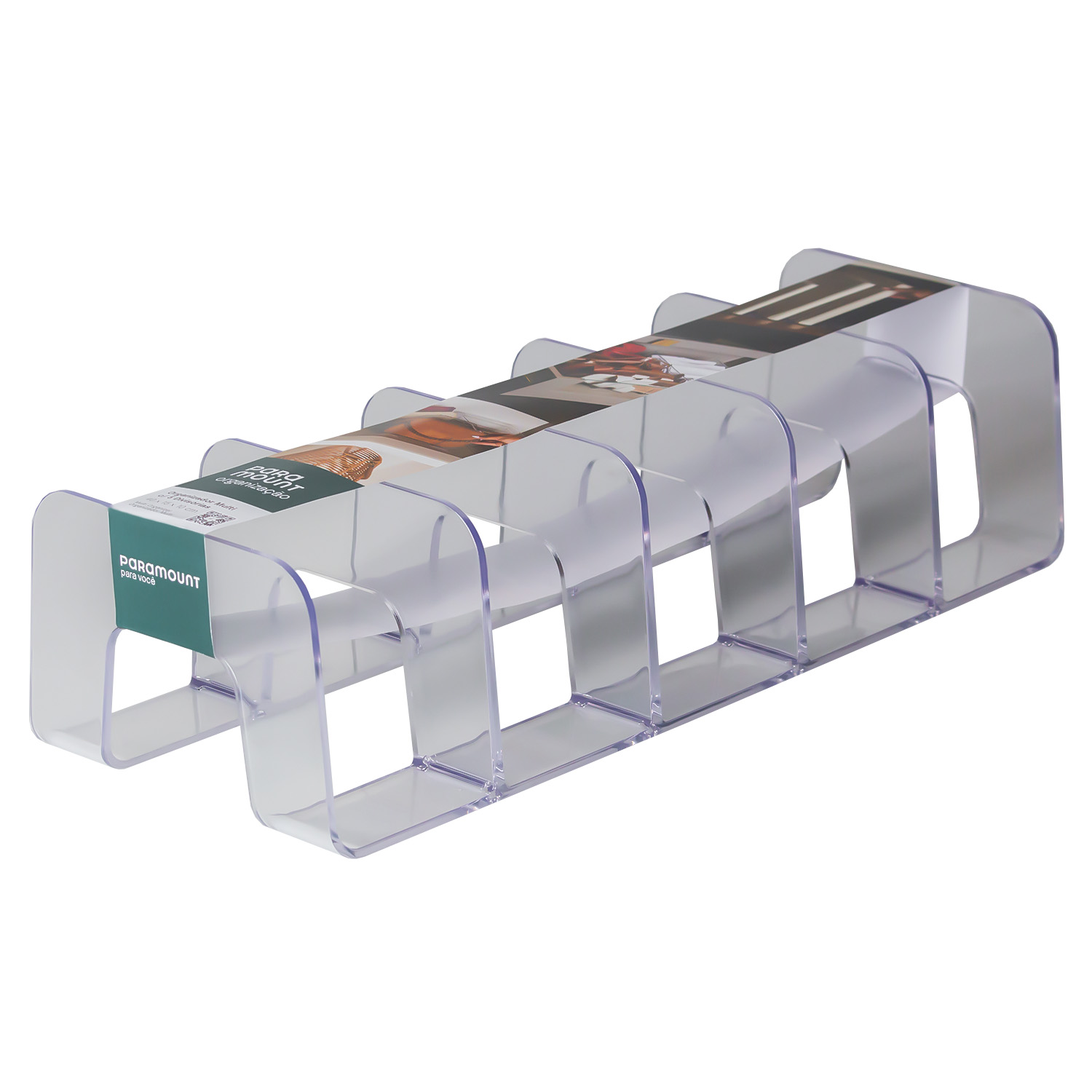 Organizador Multi Elegance com 5 Divisórias - Paramount Plásticos