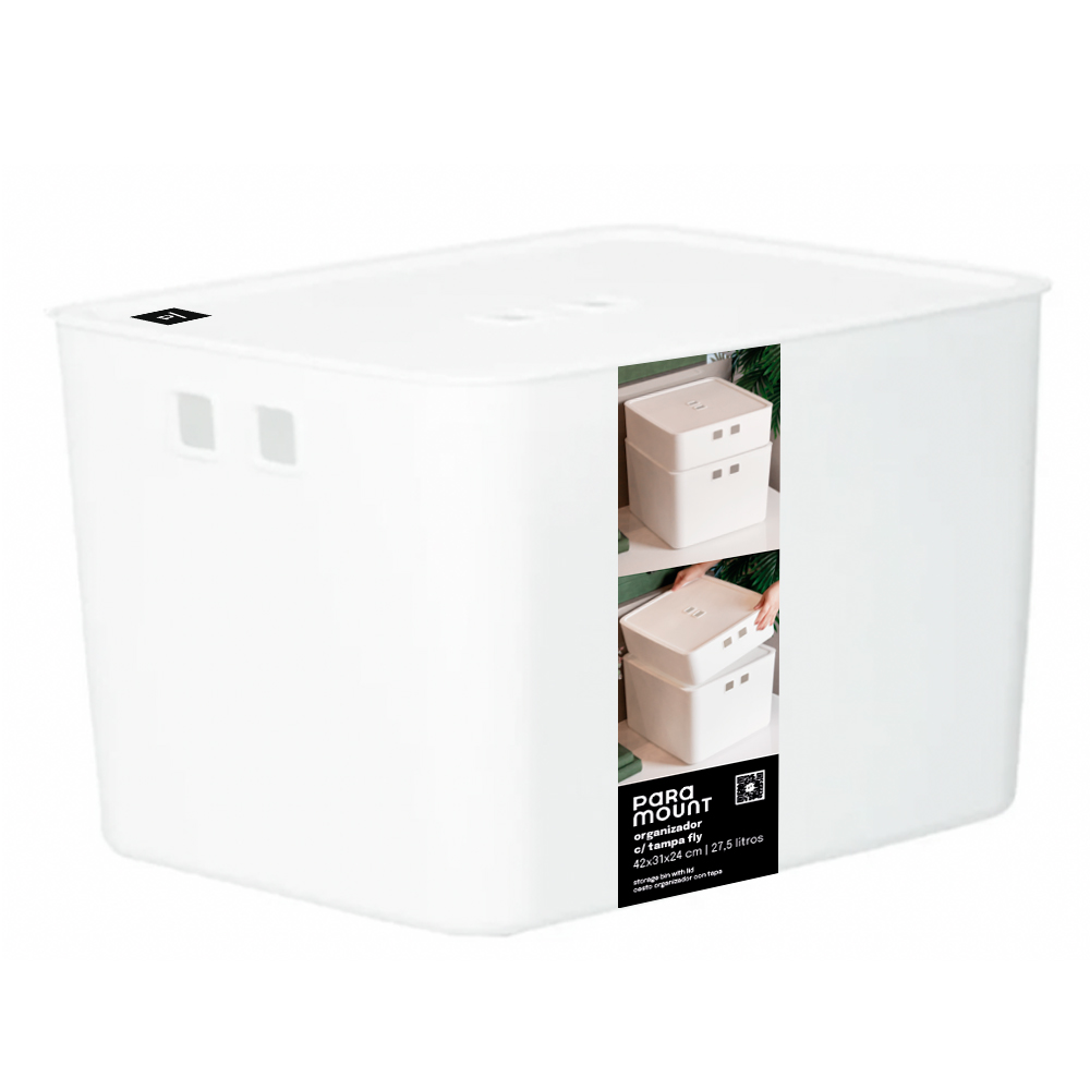 Organizador c/ Tampa Fly 27,5 Lts - Paramount Plásticos